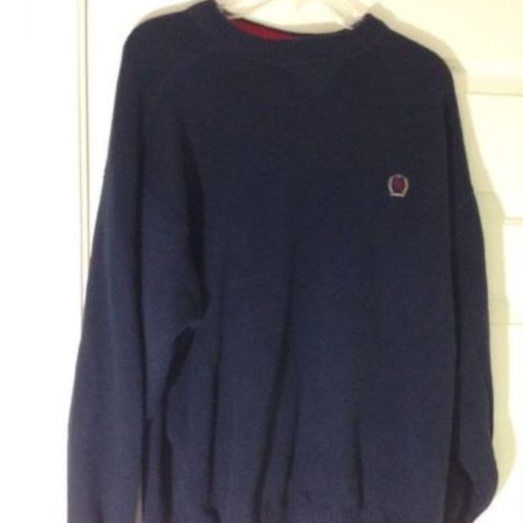 Tommy Hilfiger | Sweaters | Vintage 9s Tommy Hilfiger Crest Logo ...